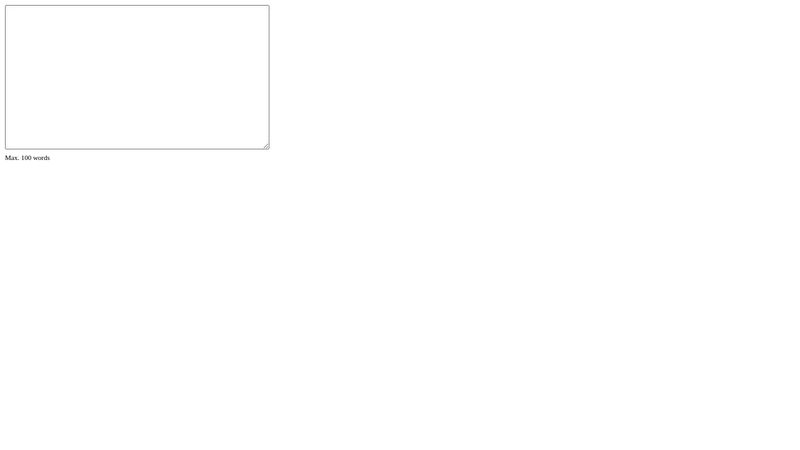 word count with jquery
