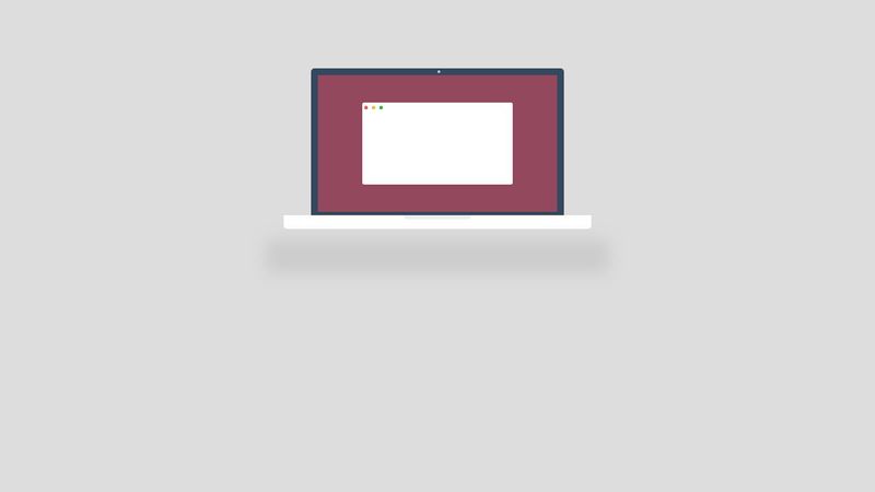 Pure CSS MacBook