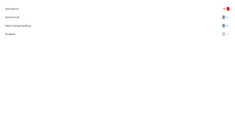 Overview - DevExtreme Switch