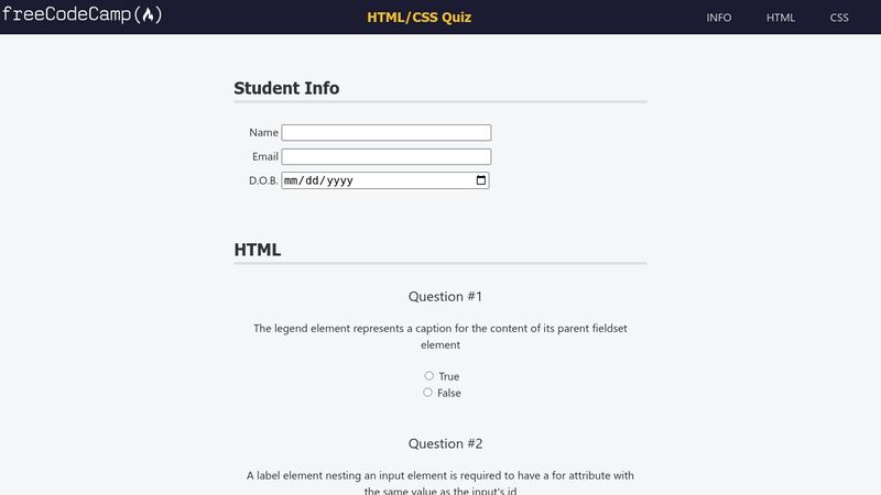 Learn Accessibility - Quiz