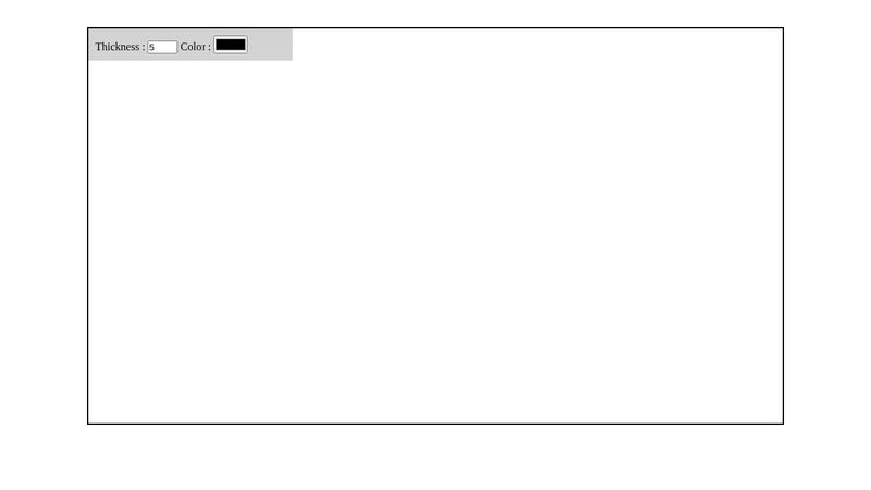 Drawing App | HTML Canvas