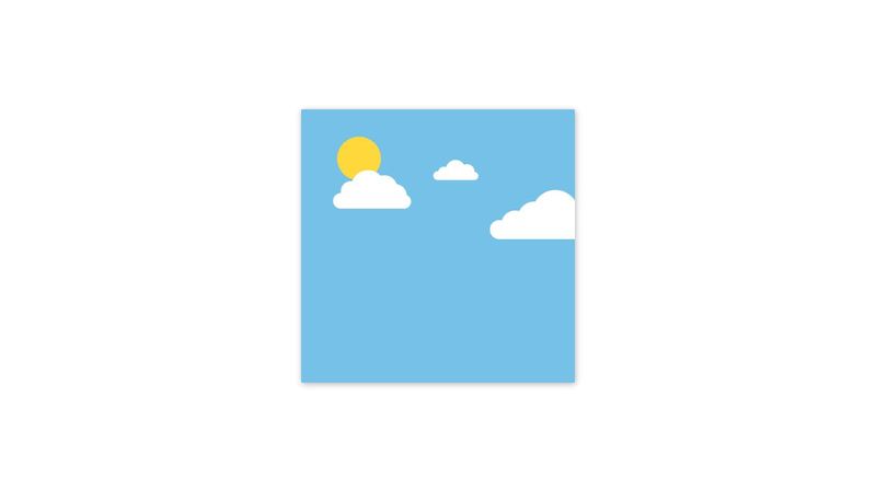 CSS Cloud Animation