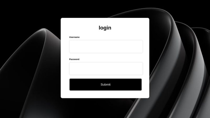 simple login page using html , css and javascript