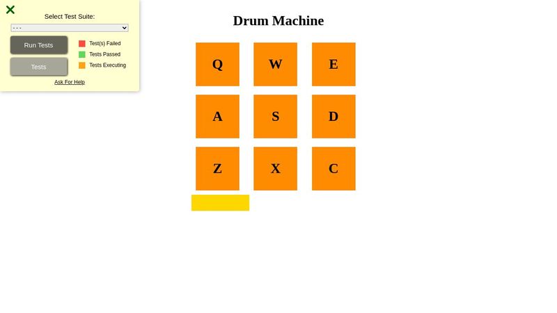 FreeCodeCamp-Drum-Machine