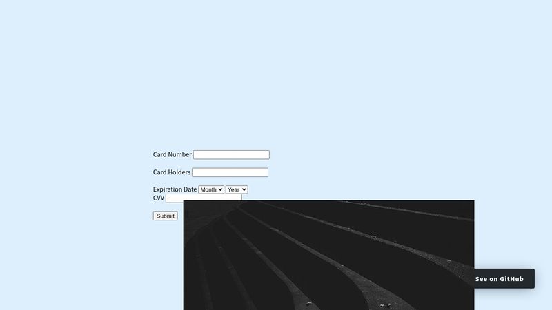 Credit Card Form - VueJs