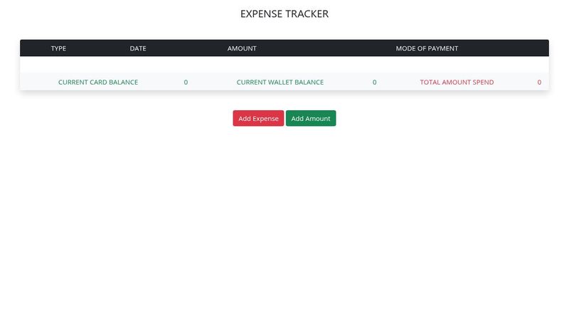 Expense Tracker