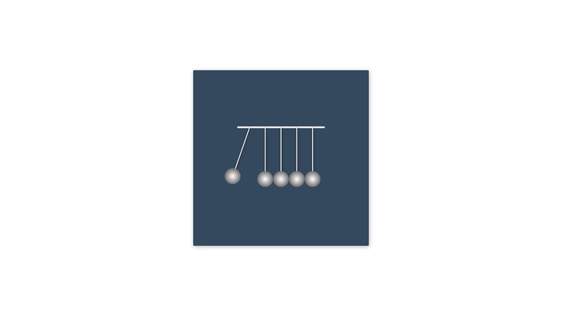 #86 CSS Challenge / Newton's Cradle