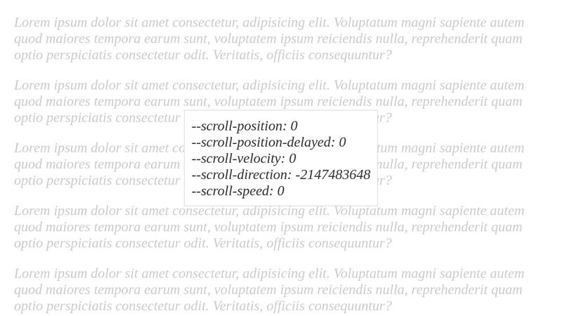 Detecting Scroll Directionality with Scroll-Driven Animations (DEBUG, v3)