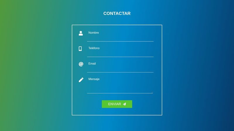 Contact Form Validation HTML5 / Validaciones formulario HTML5
