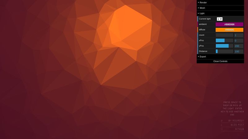 Triangle pattern generator