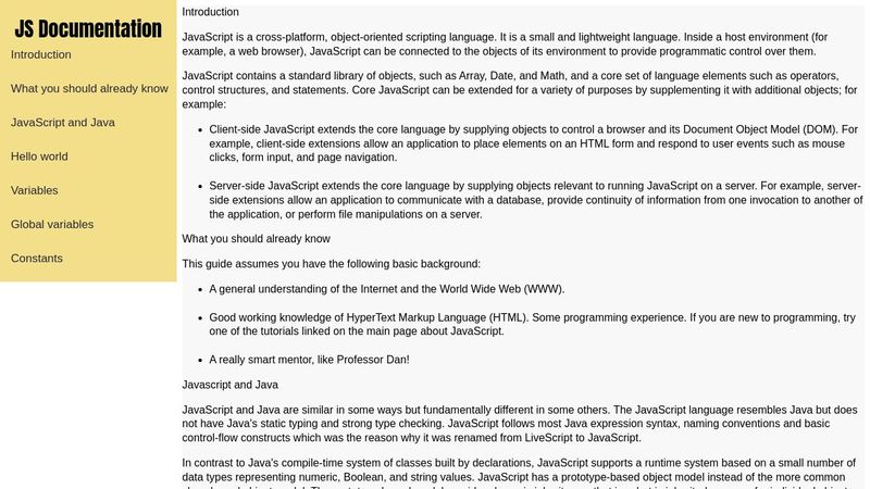 FCC: Technical Doc Page
