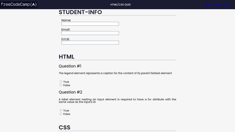 FreeCodeCamp-Building-a-Quiz