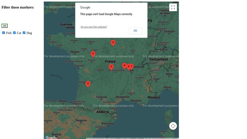Google map filtering (checkboxes) marker & marker clusterer