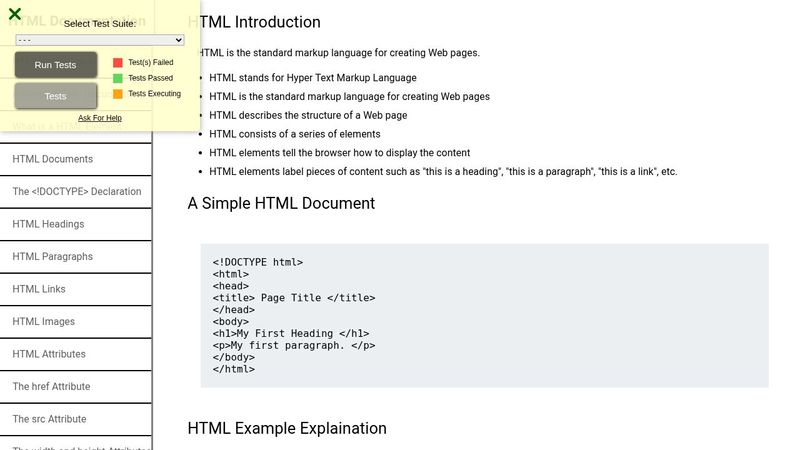 HTML Documentation
