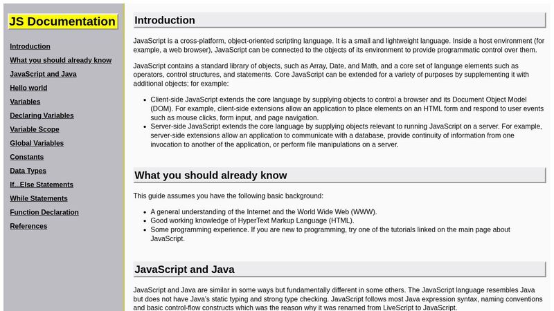 FCC: Technical Documentation Page