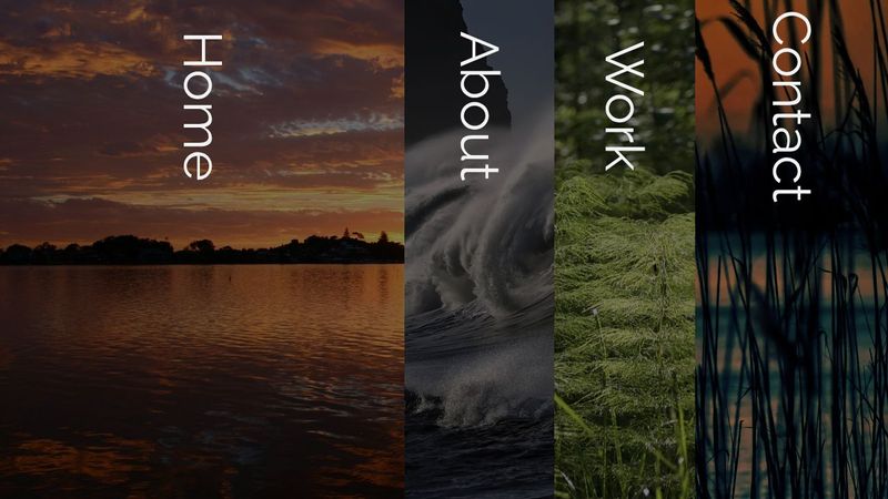 CodePen Home Flex Hover Slider | HTML + CSS + jQuery