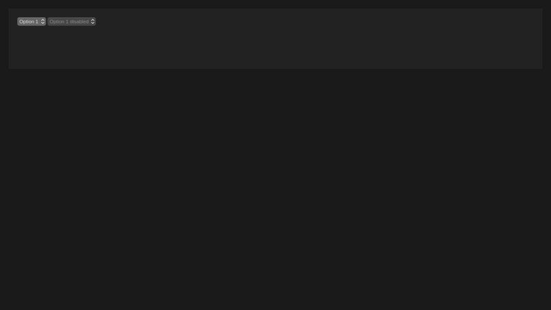 Custom CSS combobox arrow using vanilla select HTML tag