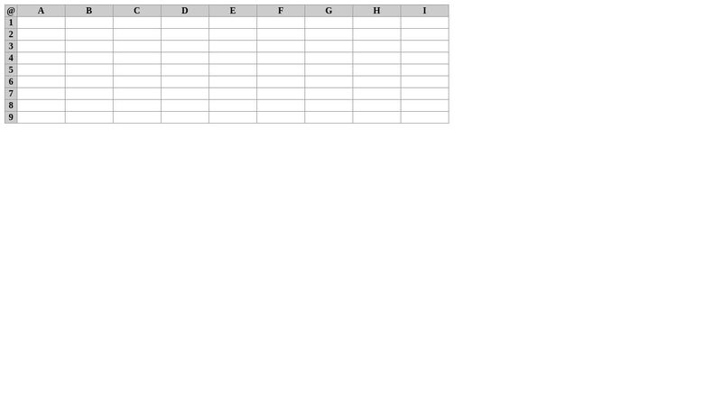 table javascript like excel