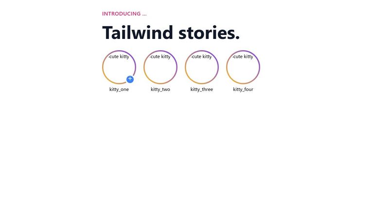 Rebuilding the Instagram Stories UI with Tailwind CSS