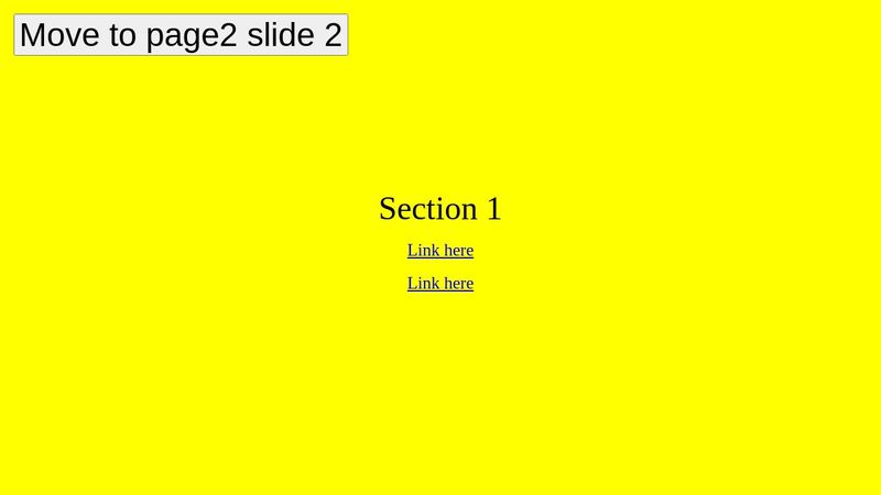 Internal links without anchors - fullPage.js