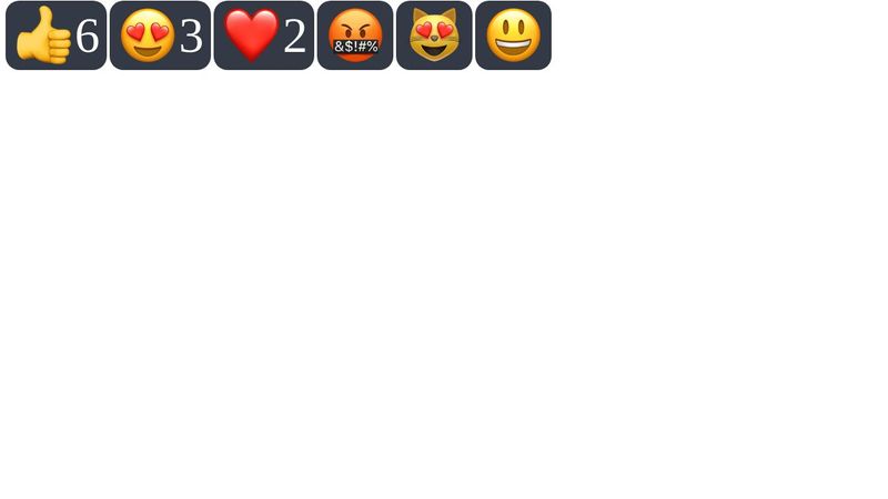CSS counters emojis