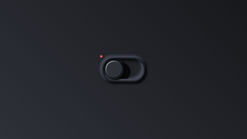 Neon Toggle Switch