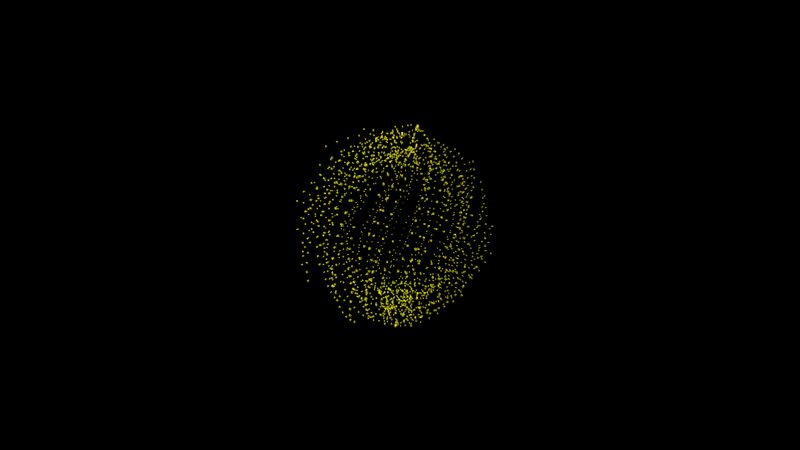 Particle Shapes Threejs