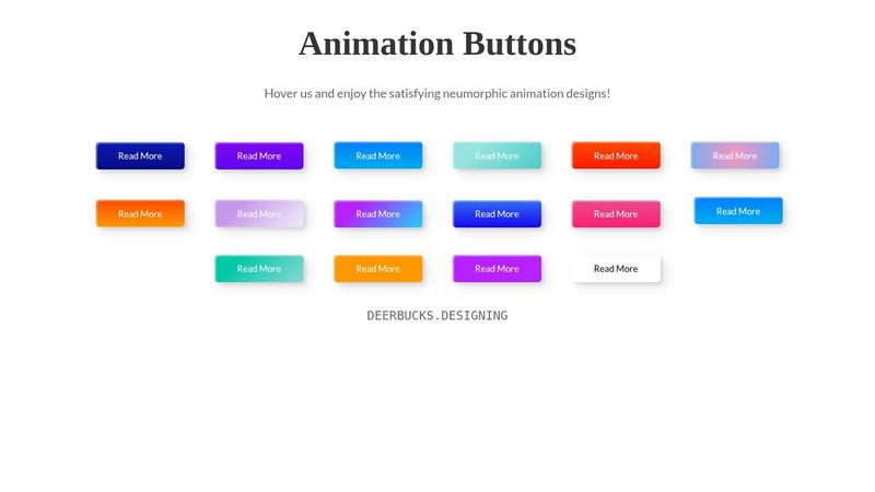 Candy Color Button Animation