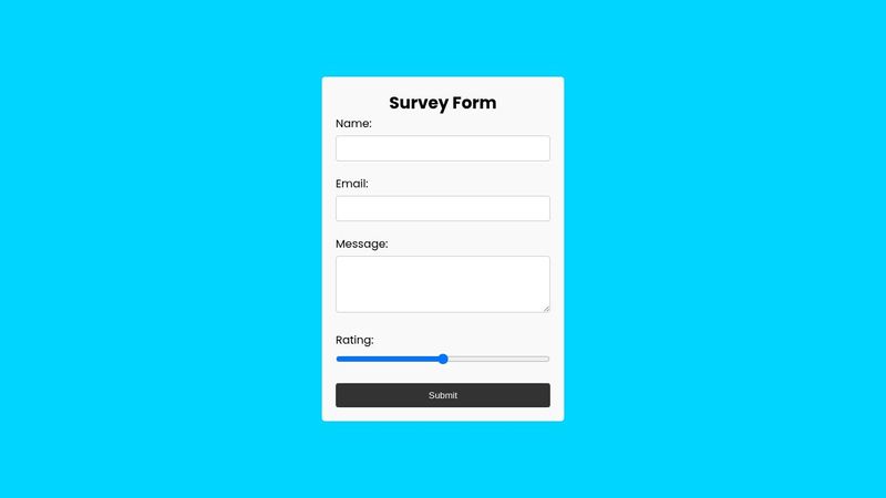 Survey Form