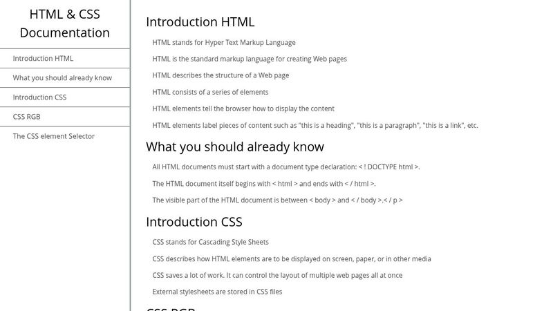 html VS css amanda