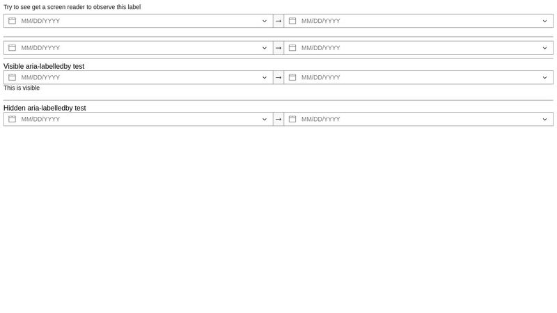 input-date-picker label vs aria-label codepen