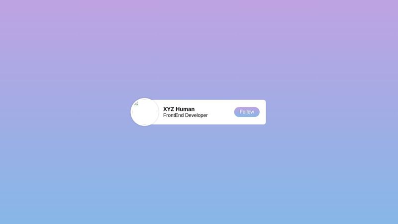 Vertical card sliding animation