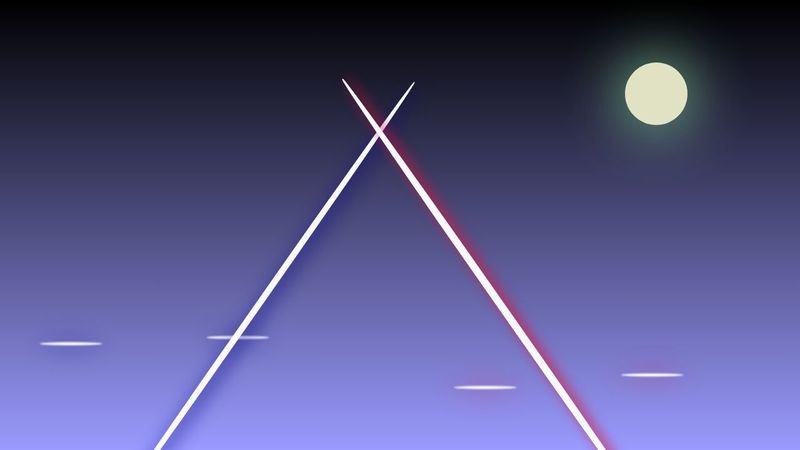 Pure CSS Lightsaber Duel