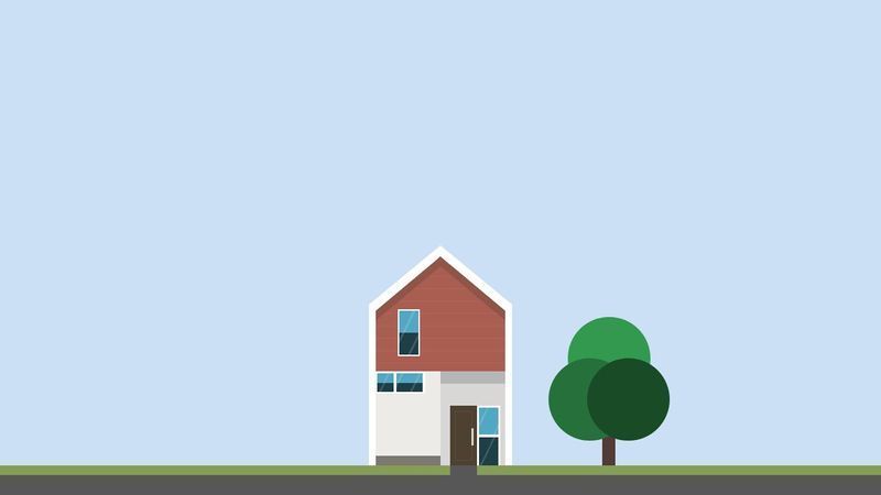 Modern house - CSS Art