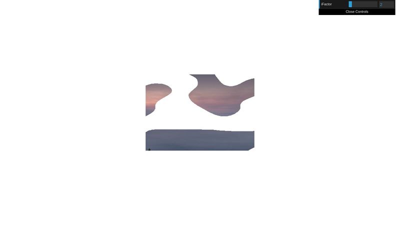 Simple reveal / dissolve effect shader with Three.js