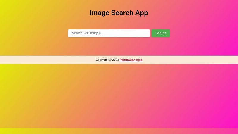 Image Search App