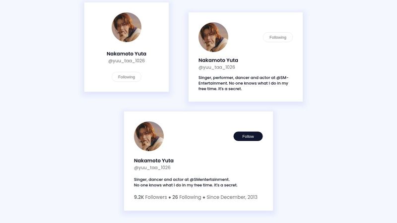 Challenge iCodeThis #7 - Social Profile