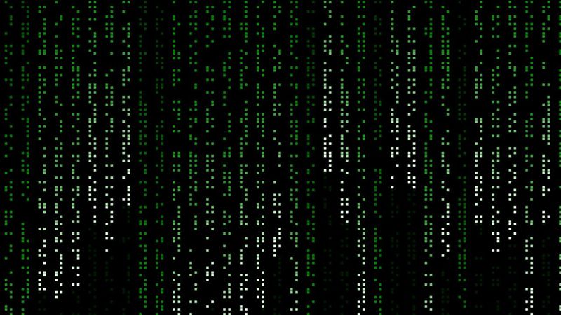 Pure CSS "Matrix" effect