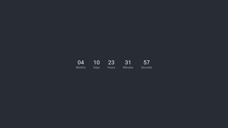 Simple Countdown Htmlcssjs 3513