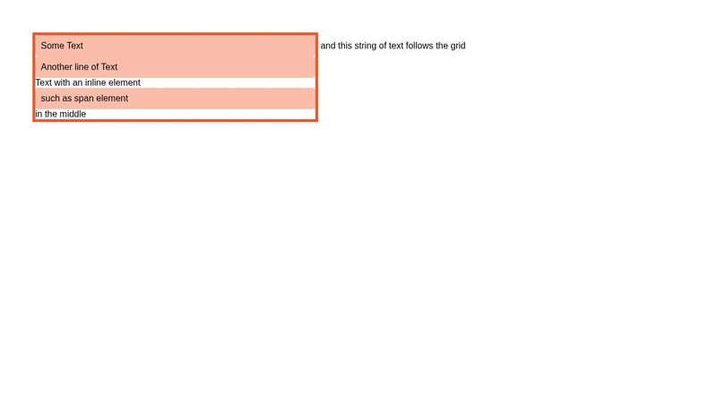 2. CSS Grid - Inline Grid
