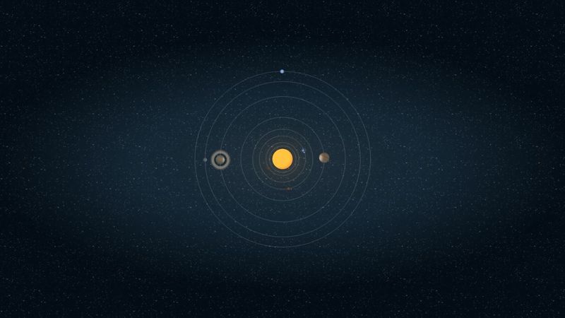 Sistema Solar 3D - CSS