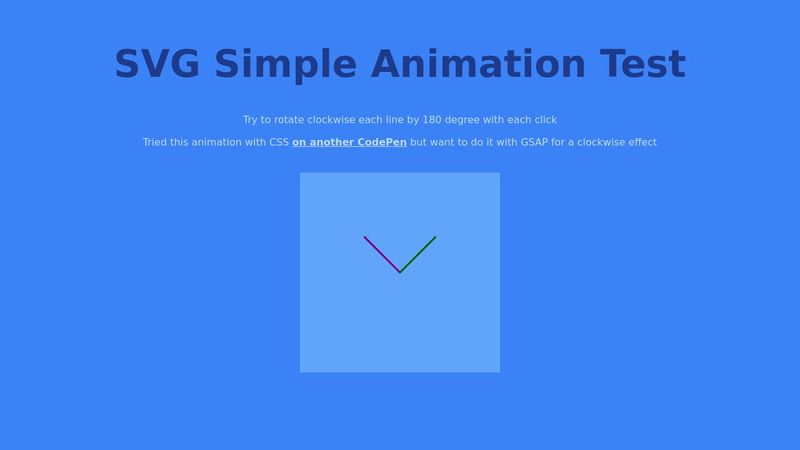 Rotate SVG elements with GSAP issue