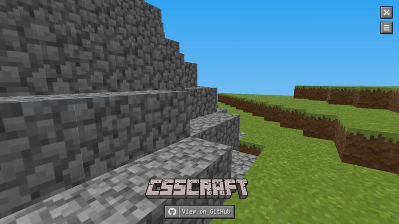CSSCraft - Minecraft in CSS 3D