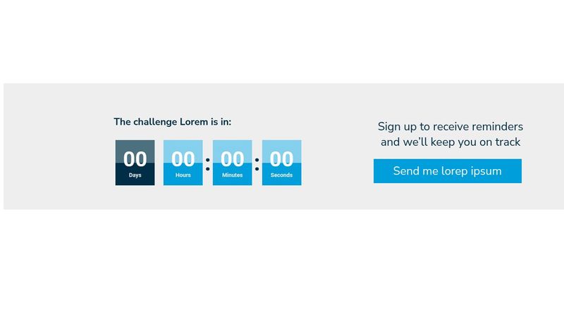 Countdown Timer with HTML / CSS / JavaScript - Waqas Bajwa (Front End Dev)
