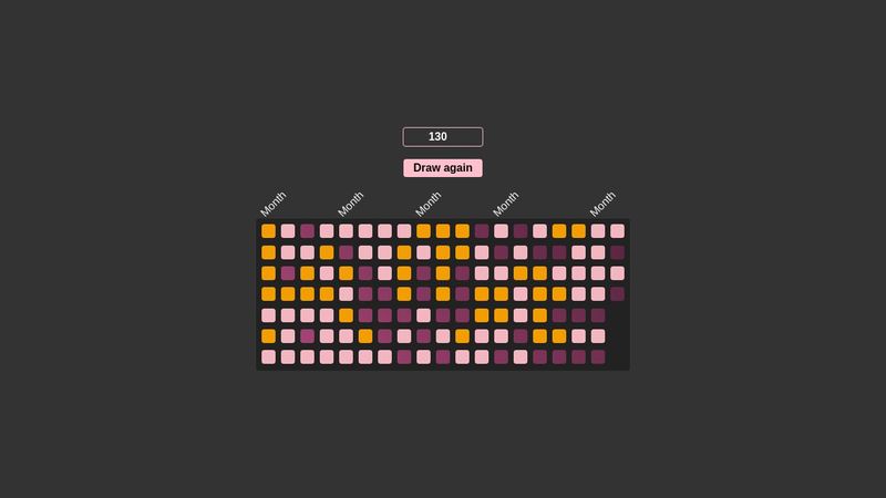Github-like Heatmap Calendar