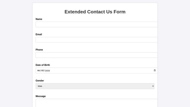 regular expressions html5 without js