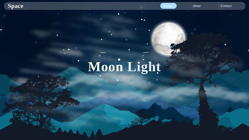 Parallax effect by pure vanilla javascript