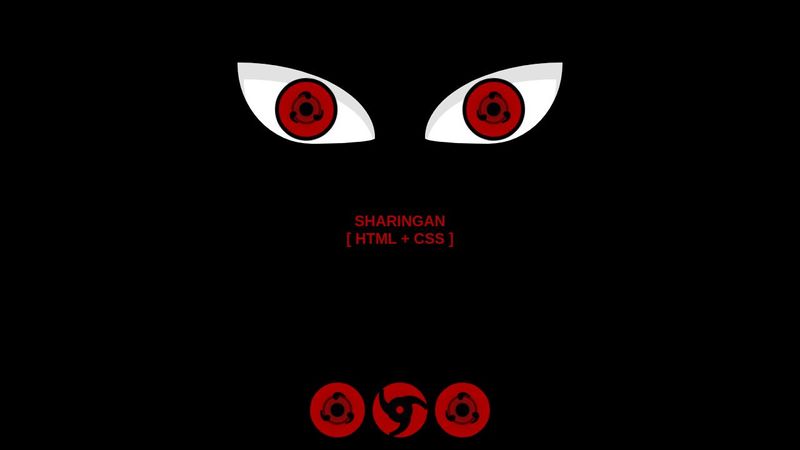 Sharingan - Pure CSS [Only CSS]