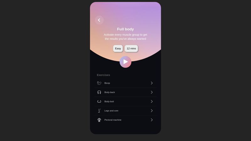 Mobile Ui Css Only 