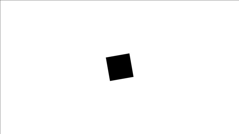 HTML5 Canvas - Rotating Square